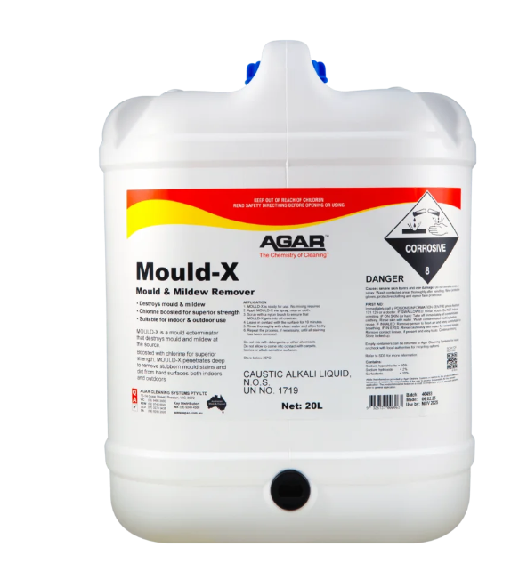 AGAR - MOULD-X 20L | Cleaning Products Australia Group Cleaning ...